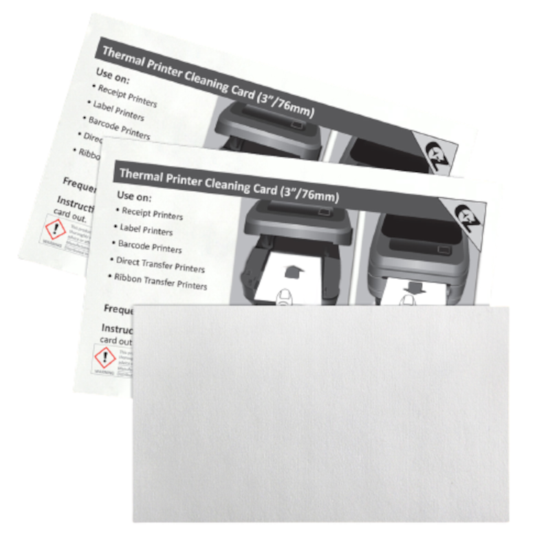 Cleaning Cards (Flat3x6)